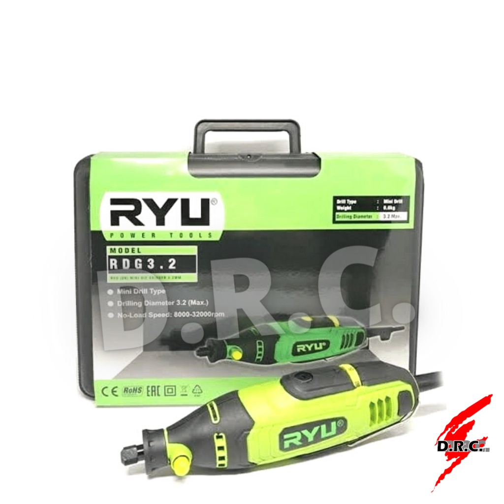 Jual GERINDA MINI RYU DIE GRINDER RDG 3.2 GURINDA KECIL UKIR POTONG ...