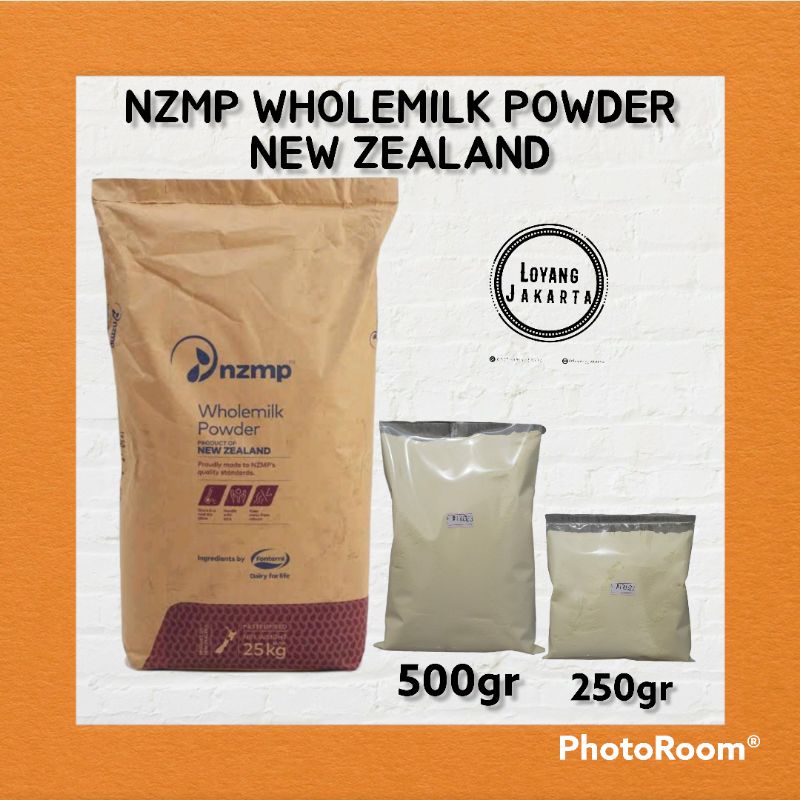 Jual NZMP wholemilk powder New zealand Repack/susu bubuk full cream kue ...