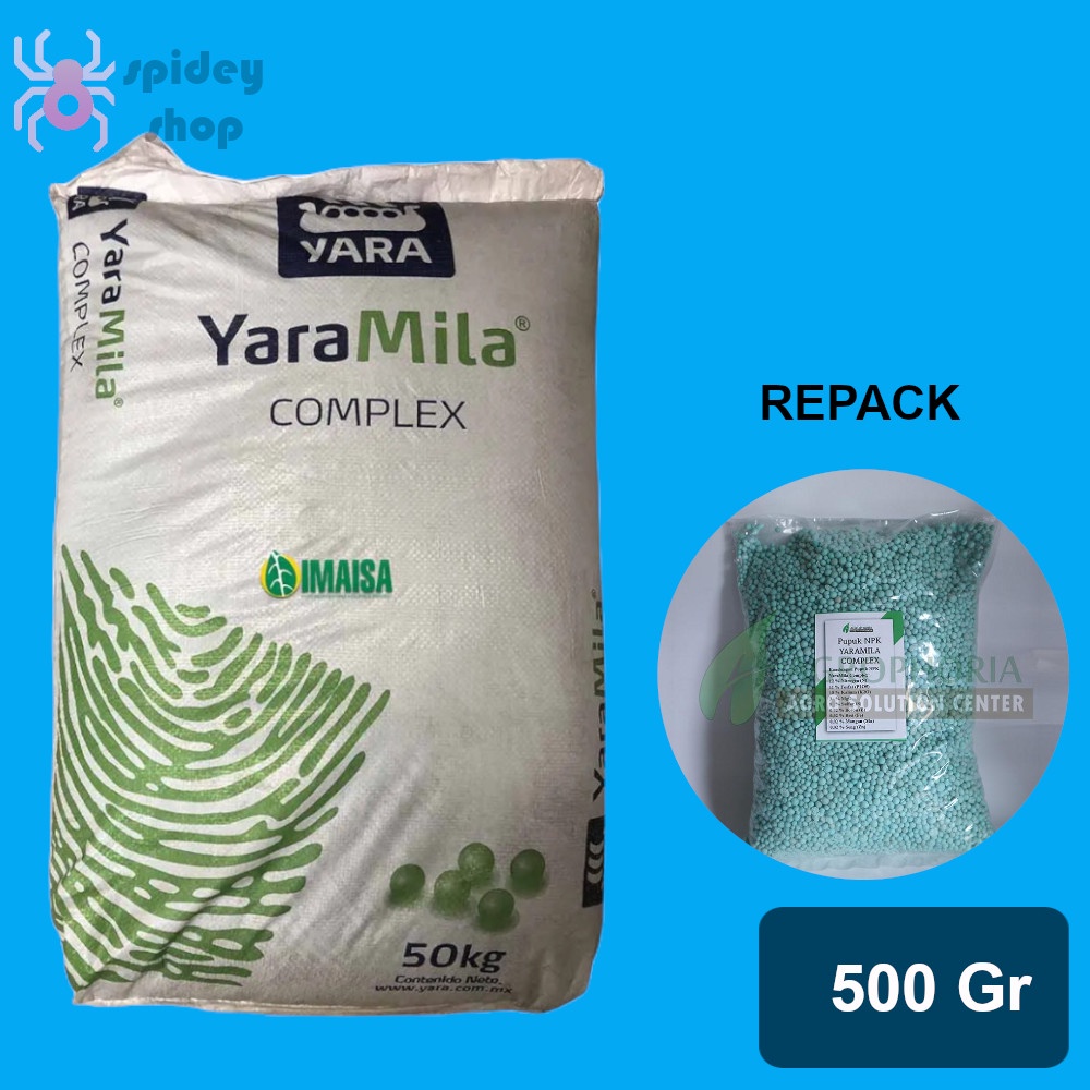 Jual Pupuk Yaramila Complex 500 Gram Yara Complex | Shopee Indonesia