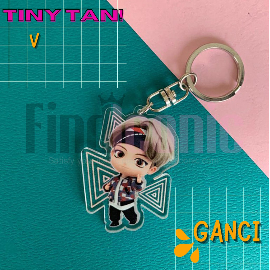 Jual Gantungan Kunci Tinytan - Ganci BTS Tinytan - Gantungan Kunci Akrilik - Akrilik BTS Tinytan ...