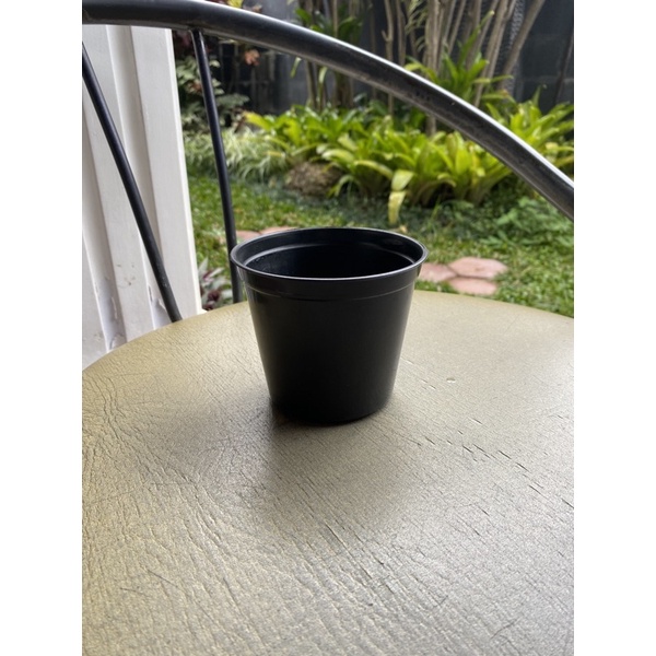 Jual Pot Tanaman / Pot Bunga Hitam 10 cm | Shopee Indonesia