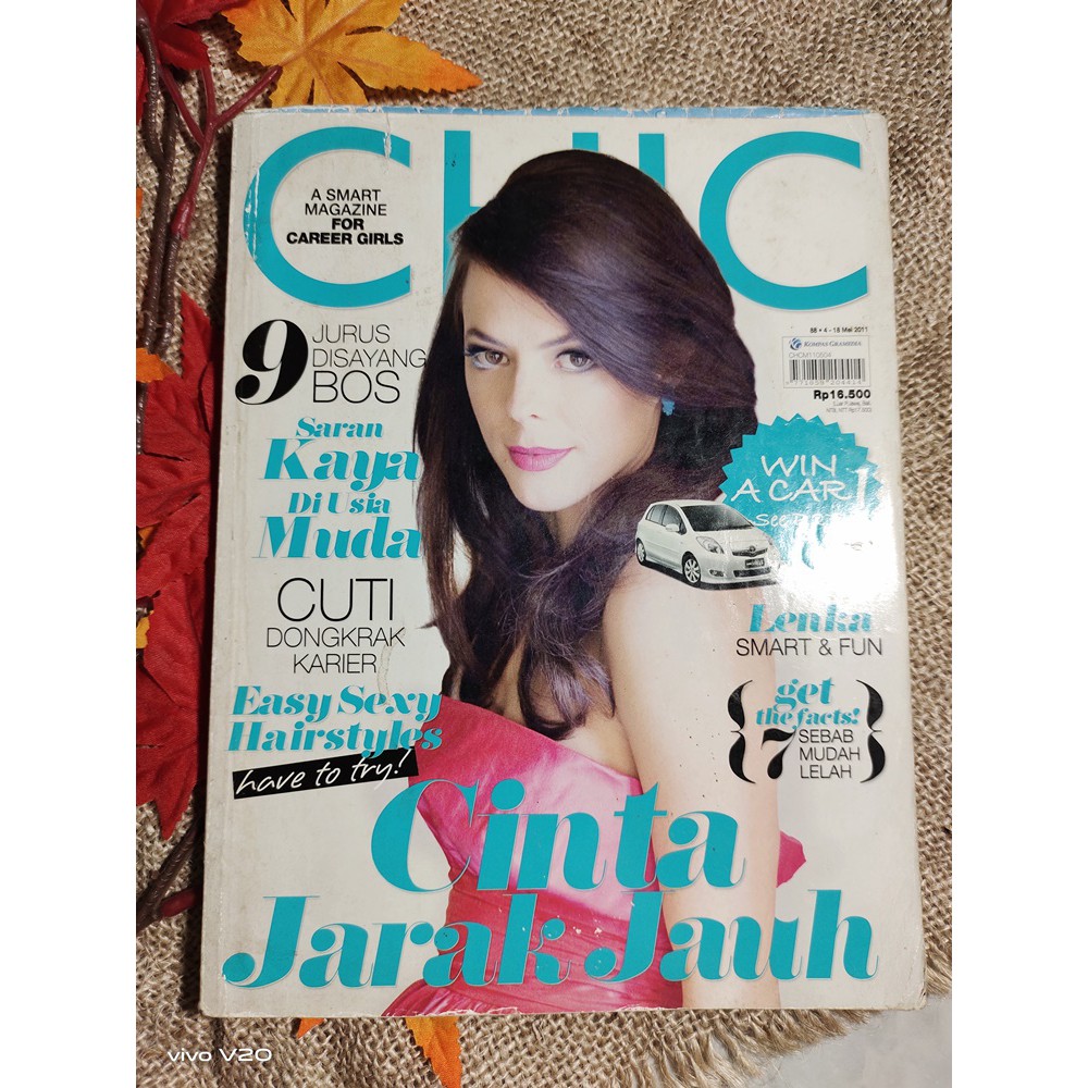 Jual majalah chic cover Lenka Kripac | Shopee Indonesia