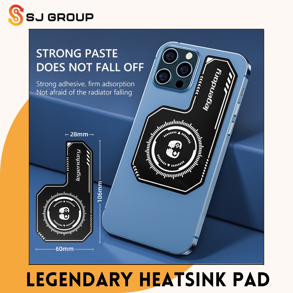 Jual Legendary Heatsink Aluminium Pad Pendingin HP Heat Sink Chamber ...