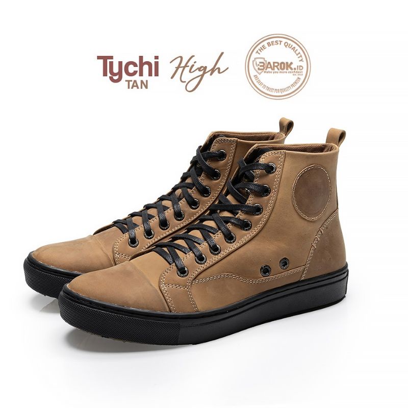 Jual COD Sepatu Kulit BESTSELLER Brand BAROK.ID type Tychi high series | Shopee Indonesia