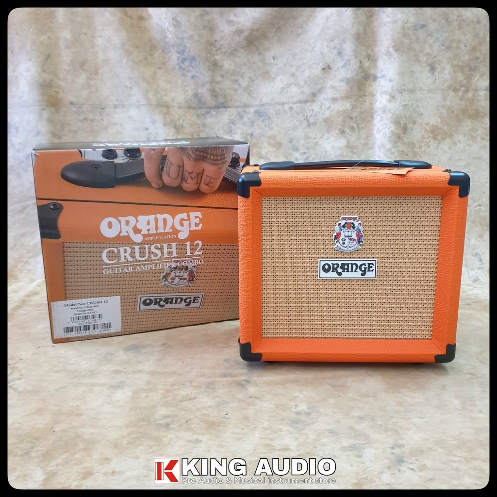 Jual Ampli Gitar Orange Crush 12 Crush-12 CR12 Crush12 Guitar Amplifier | Shopee Indonesia