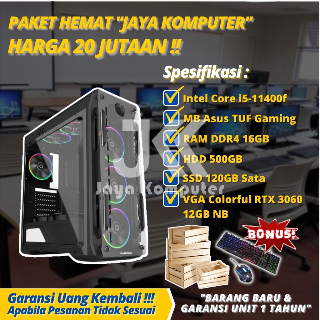Jual Pc Computer Gaming full Set Murah Harga 12 Jutaan | Shopee Indonesia