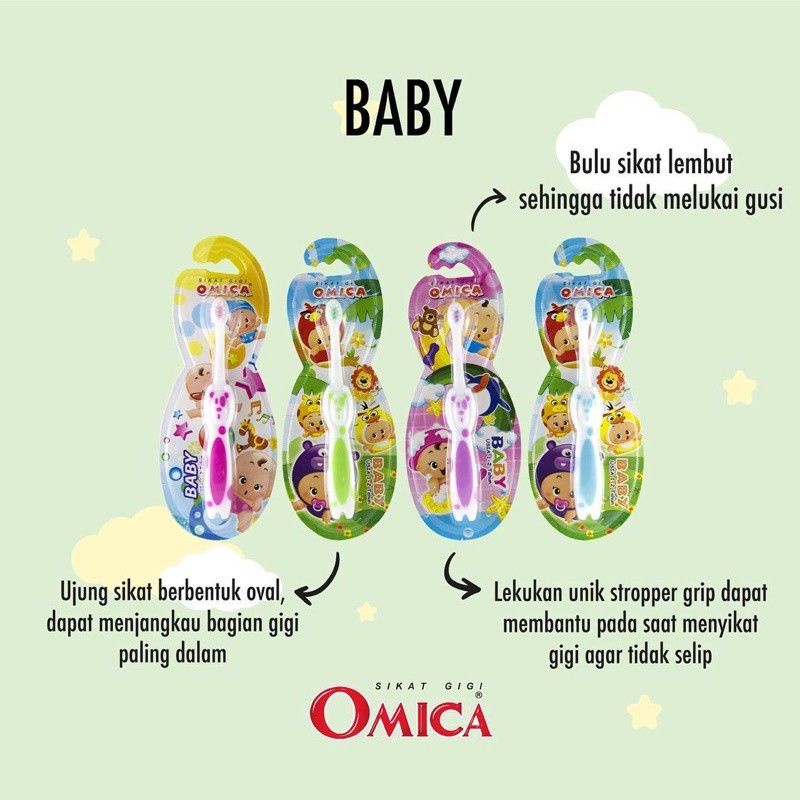 Jual Omica Sikat Gigi Anak | Dewasa | Tooth Brush Omica 600 | Omica ...