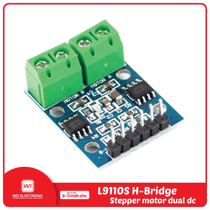 Jual L9110 L9110S H-Bridge Stepper motor dual dc | Shopee Indonesia
