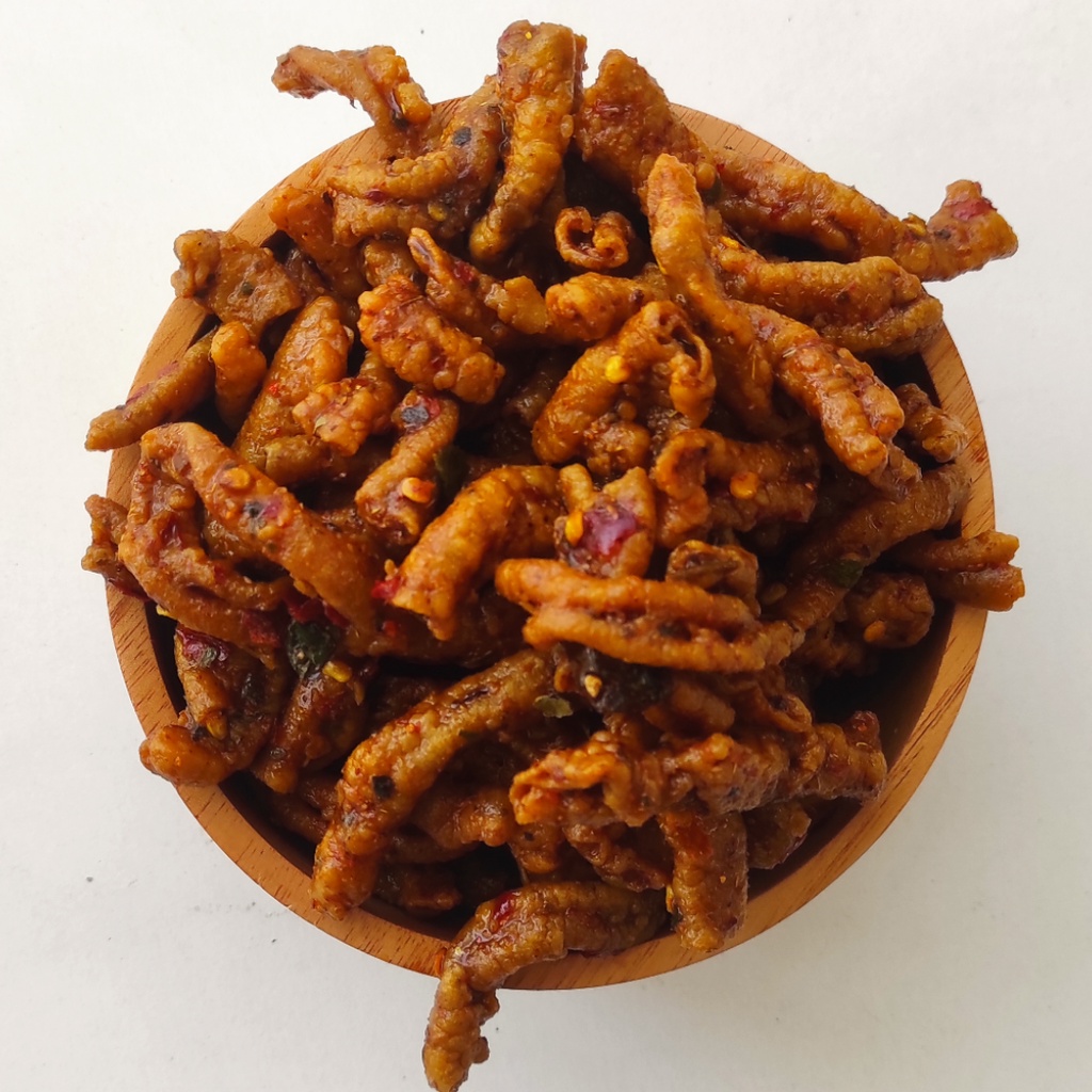 Jual USUS AYAM CRISPY 100gr Daun Jeruk seblak | Shopee Indonesia