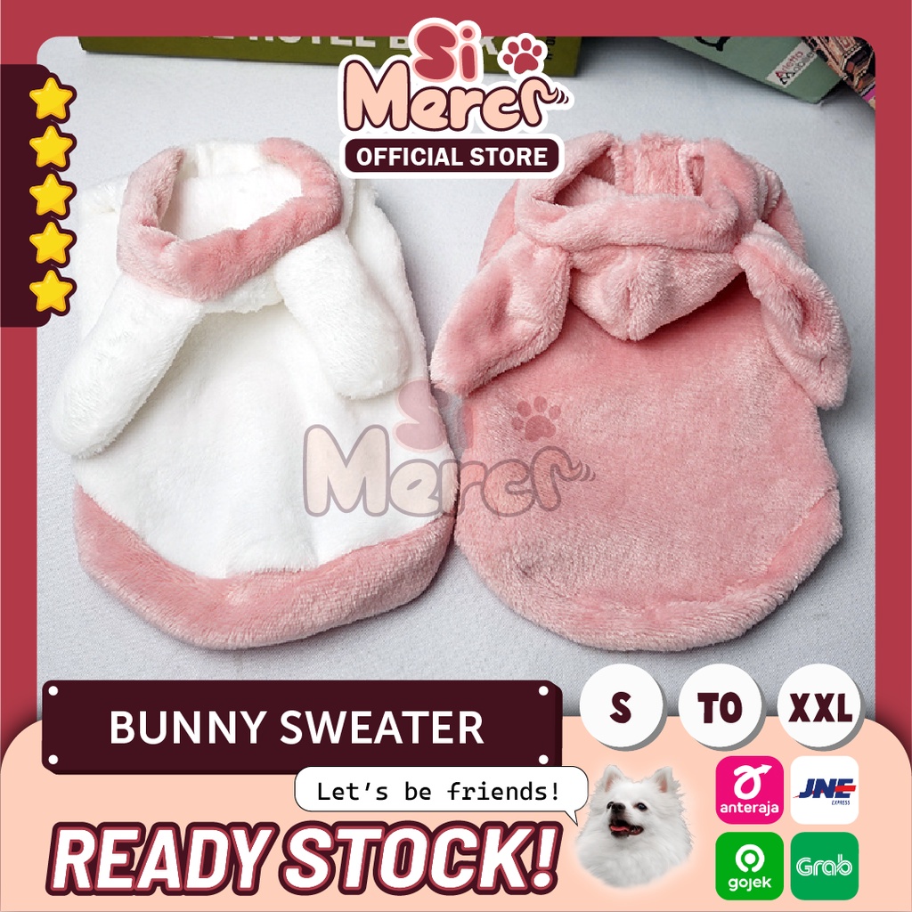 Jual Sweater Hoodie Anjing Kucing Lucu / Baju Anjing Kucing Kelinci ...