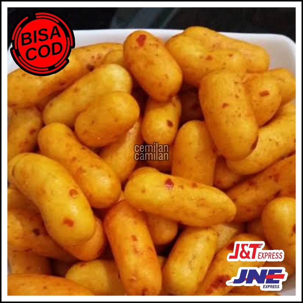 Jual Snack Kiloan Pilus Rujak 250 Gram Makanan ringan cemilan camilan ...