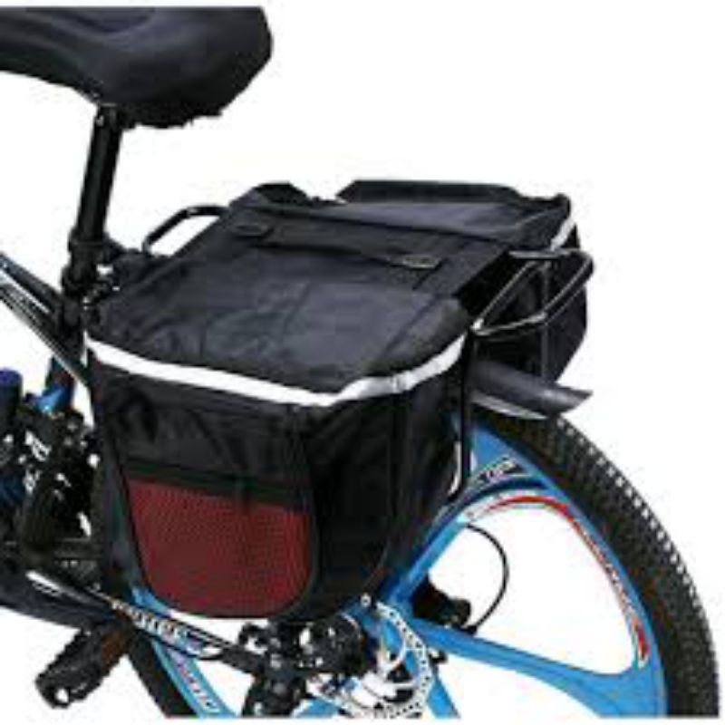 Jual Tas sepeda gunung tas sepeda mtb tas sepeda belakang tas touring sepeda Tas pannier sepeda ...