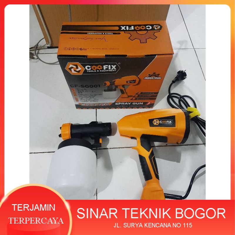 Jual Coofix Spray Gun Electric CF-SG001 semprotan cat angin heavy duty ...