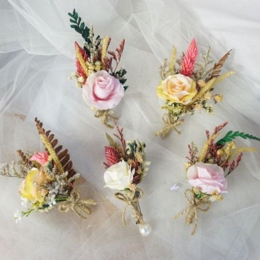 Jual Pin Jas Boutonniere Corsage Korsase Jas Bunga dada dan Pin bros ...