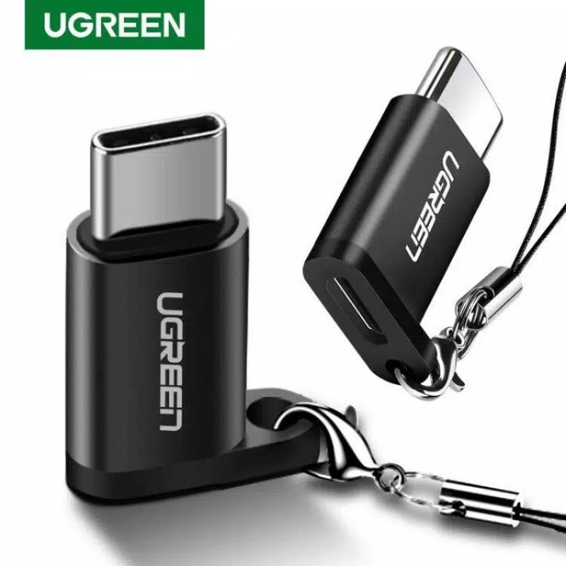 Jual UGREEN Type C to Micro USB OTG Cable Adapter | Shopee Indonesia
