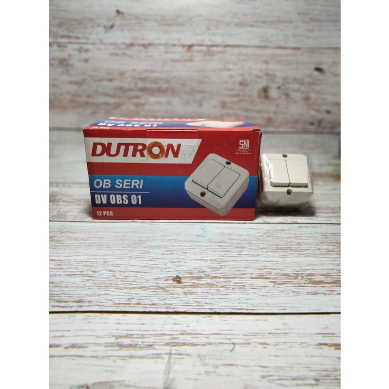 Jual Saklar OB Seri Saklar Engkel Outbow Double Seri Tempel 2 Tombol ...