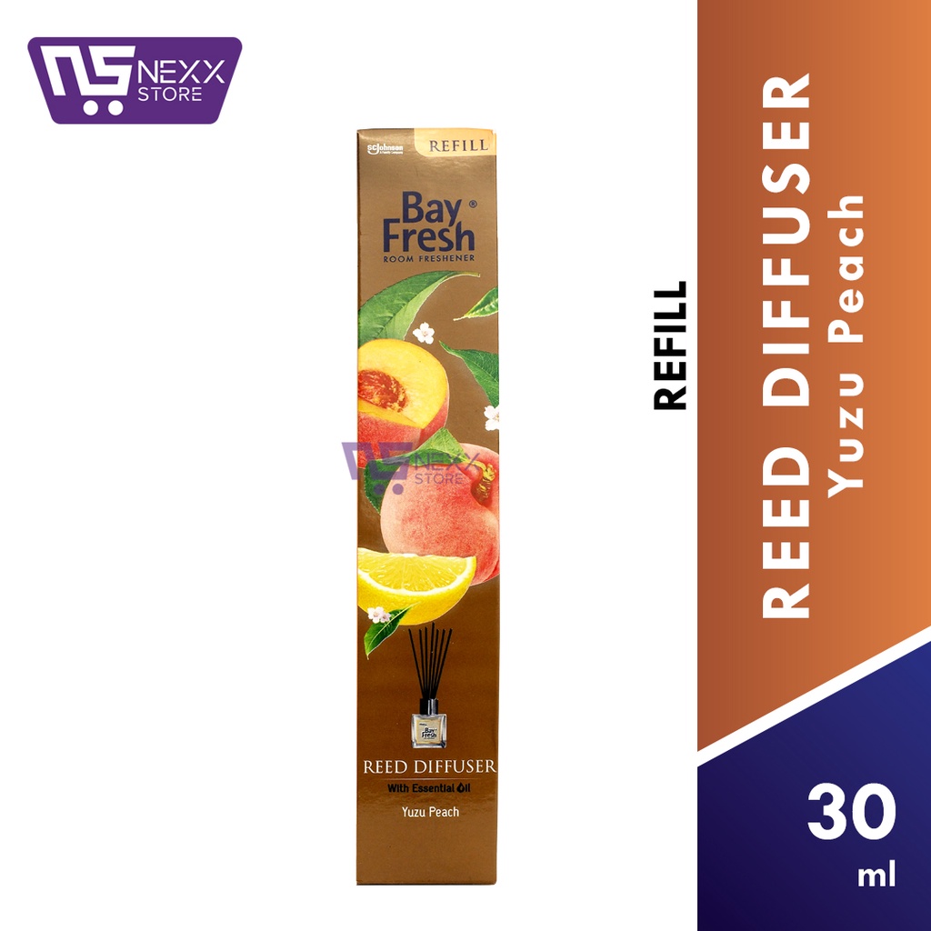 Jual BAYFRESH Reed Diffuser - REFILL - Yuzu Peach (30 ml) | Shopee ...