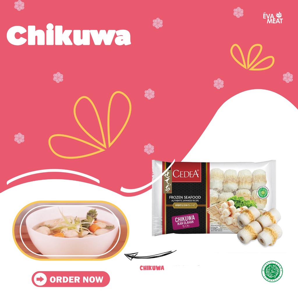 Jual Cedea Chikuwa 250 gr / Chikuwa Seafood / Chikuwa suki / Chikuwa ...