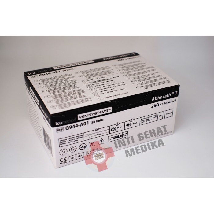 Jual Abbocath 26G / IV Catheter Abbocath No 26 / Abbocath Venisystem ...