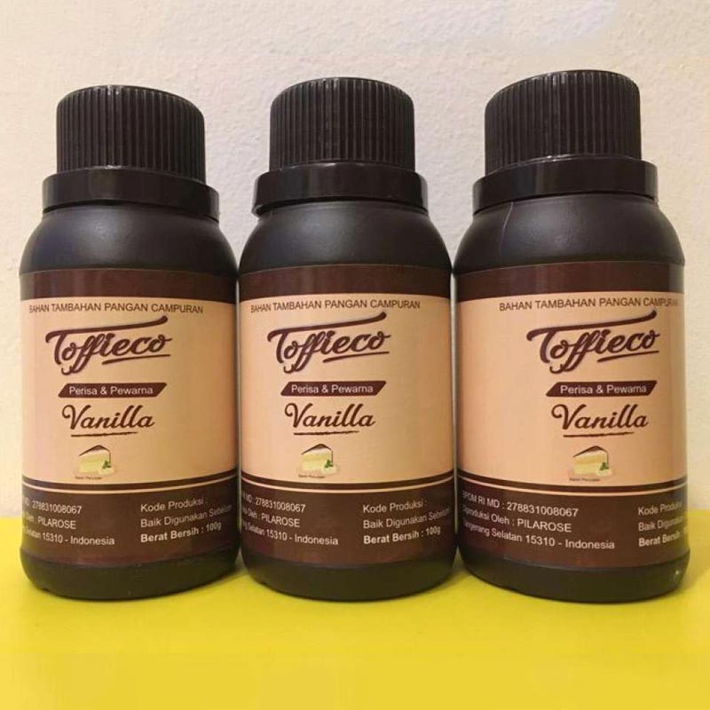 Jual Toffieco vanilla 100gr Pasta vanila vanili Tofieco tofico | Shopee ...