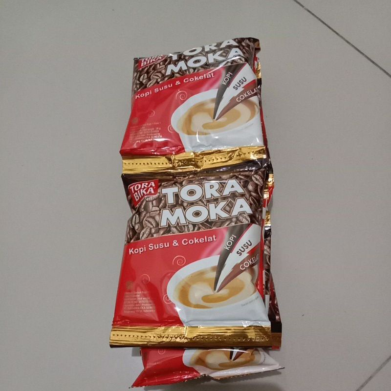 Jual Tora moka kopi susu dan coklat 1 renceng isi 10 | Shopee Indonesia