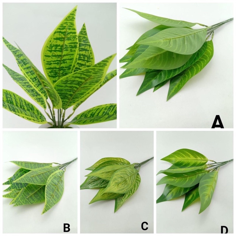 Jual Bunga Plastik Daun Tangkai bunga hias dekorasi artifisial DT006 ...