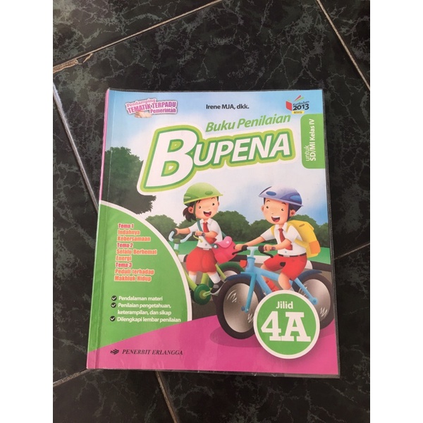Jual Buku Penilaian BUPENA Jilid 4A Kurikulum 2013 Revisi Kelas 4 SD | Shopee Indonesia