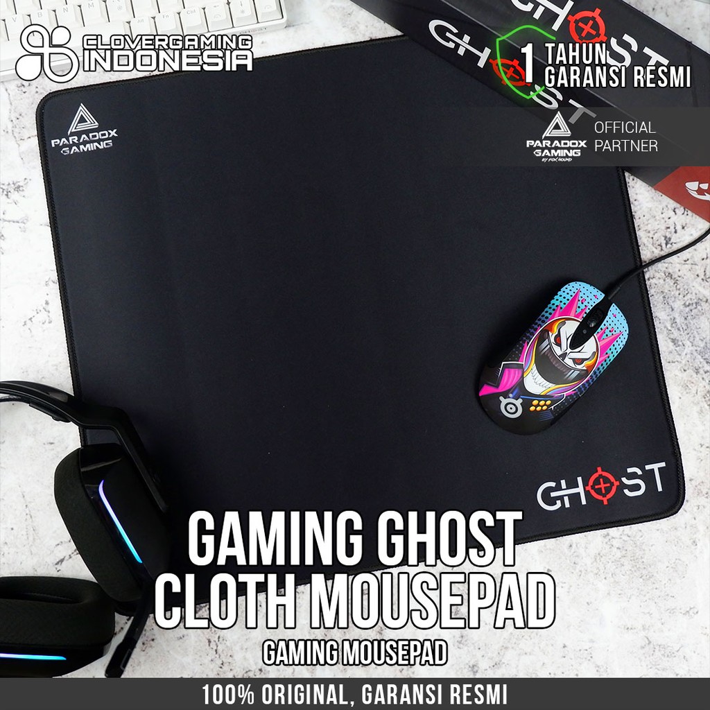Jual Paradox Gaming Ghost Cloth Mousepad - Gaming Mousepad | Shopee ...