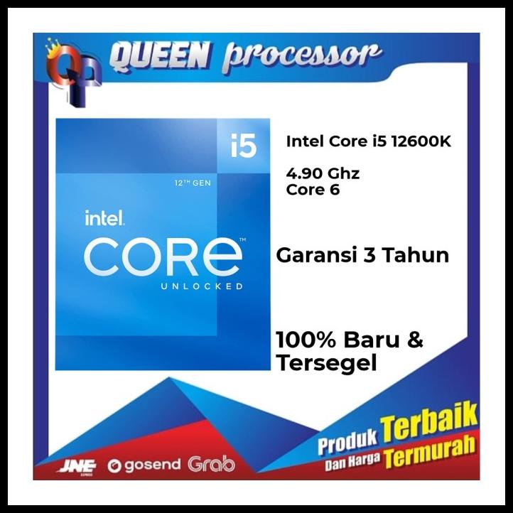 Jual Processor Intel Core I5 12600K Box Socket Lga1700 3.7Ghz New ...