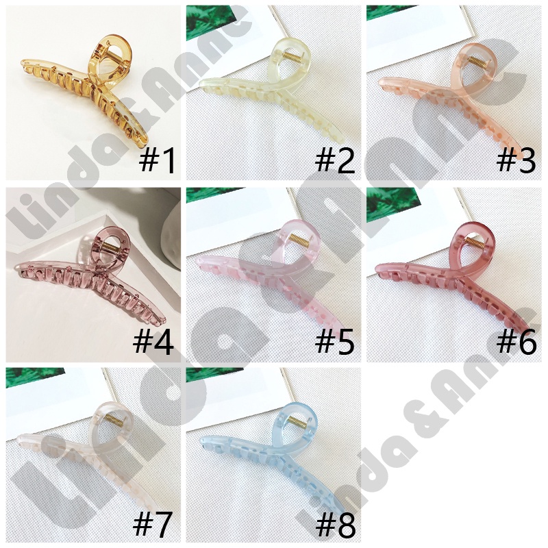 Jual Jepit Salon Line Ink Bening & Jelly - Jepit Rambut Salon ...