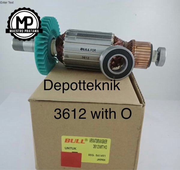 Jual ORIGINAL Bull armature angker 3612 with O mesin profil trimer ...