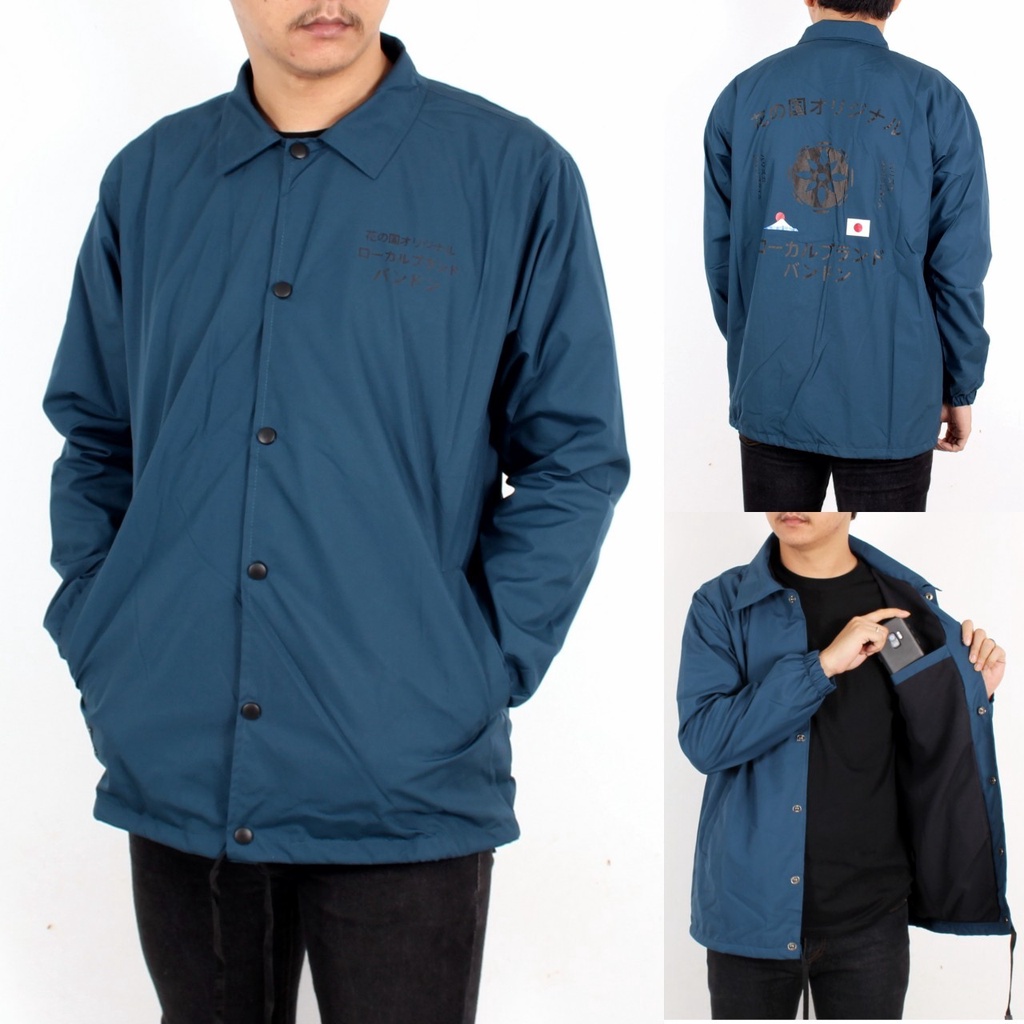 Jual JAKET COACH PRIA WARNA PETROL - JAKET PRIA - COACH SALVIO HEXIA ...