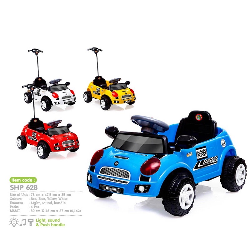 Jual MOBIL DORONG SMC 628 MOBIL DORONG BISA DI DUDUKI MUSIC | Shopee ...