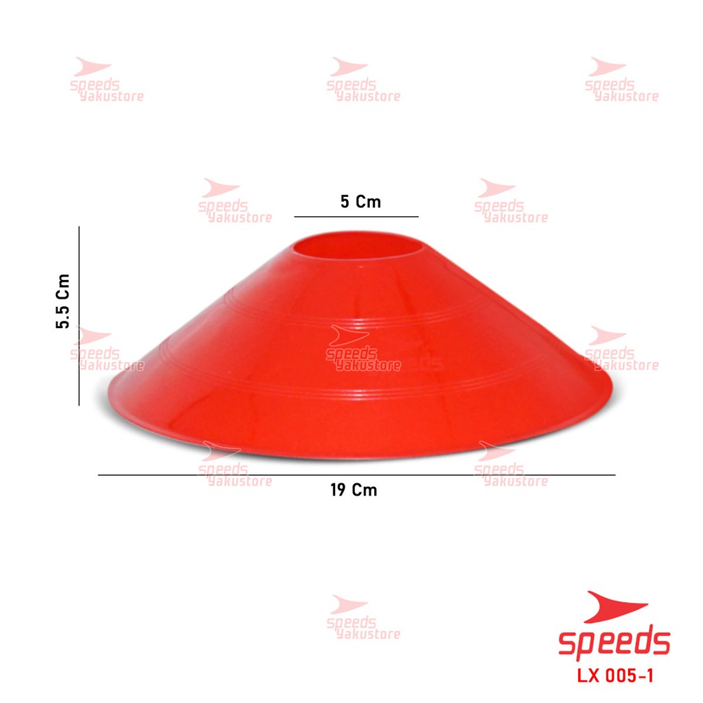 Jual SPEEDS Cone Mangkuk Alat Olahraga Latihan Kun Mangkok Marker Sport ...