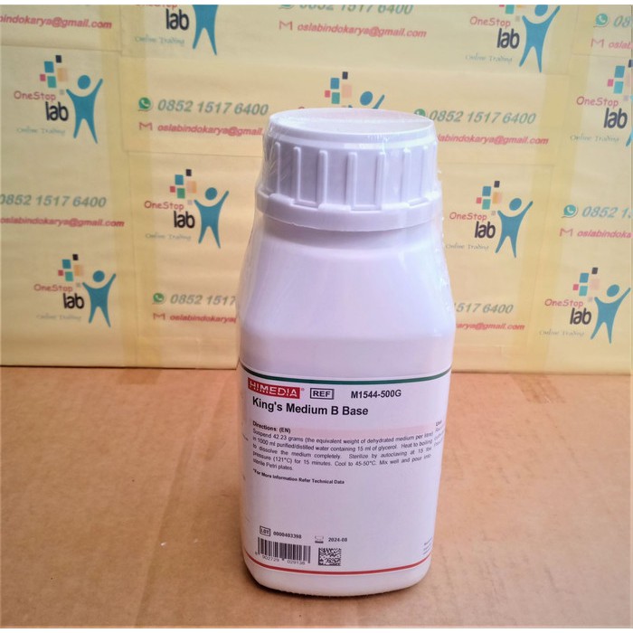 Jual HIMEDIA M1544-500G King’s Medium B Base cap 500 gr | Shopee Indonesia