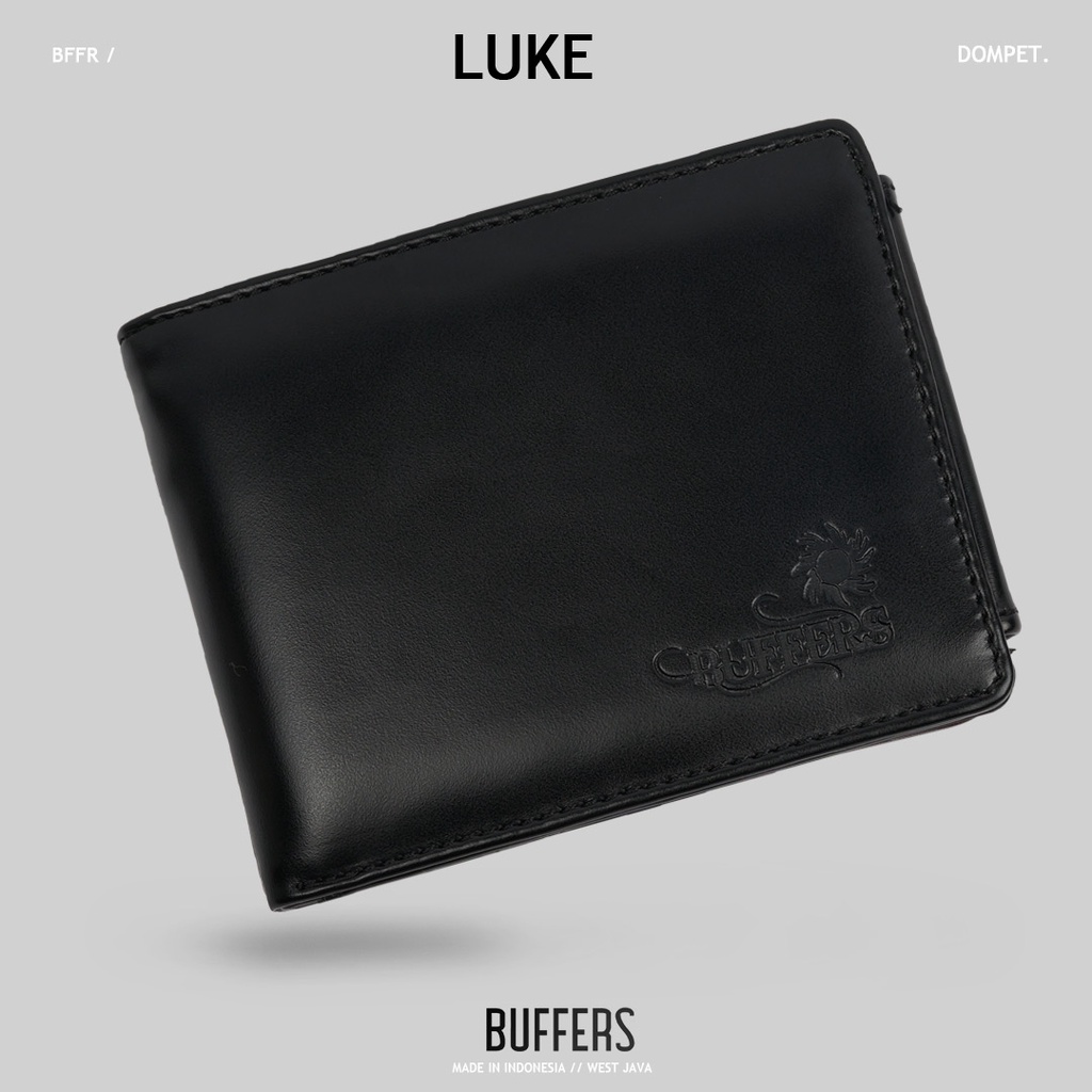 Jual BUFFERS Luke - Dompet Pria Wallet 5 Inch Dompet Kulit | Shopee ...