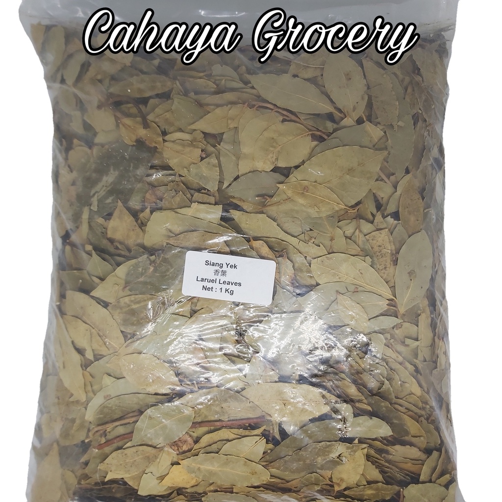 Jual Daun Xiang Ye / Bay Leaves / Laruel Leaves / Daun sereh / Daun salam 1Kg | Shopee Indonesia