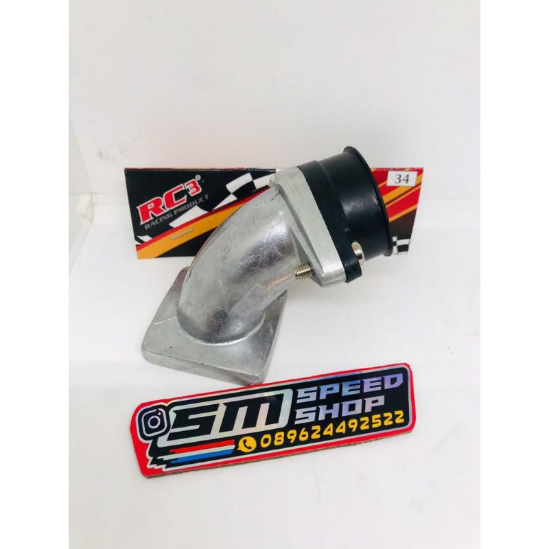 Jual Intek_intake_Manifold_leher angsa jupiter-mio ukuran 30,32,34 karbu PE - PWK - SUDCO - CPO ...