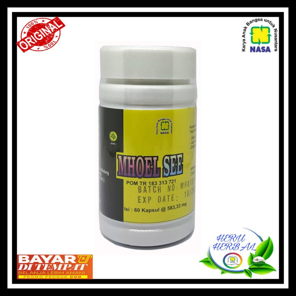 Jual MHOEL SEE ORIGINAL / MHOEL SEE NASA / OBAT MATA MINUS HERBAL ...