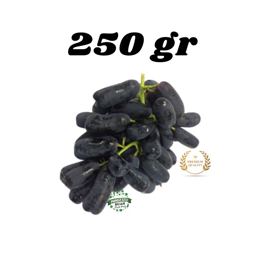 Jual ANGGUR HITAM AUTUMN MOONDROP SWEET SAPHIRE | Shopee Indonesia