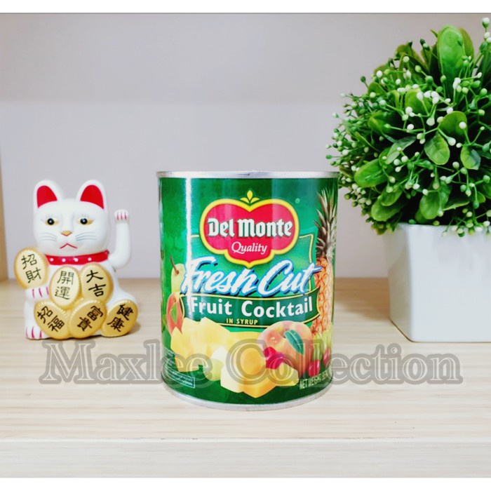Jual Kalengbuah- Delmonte Fresh Cut Fruit Cocktail 825 Gram - Tanpa ...
