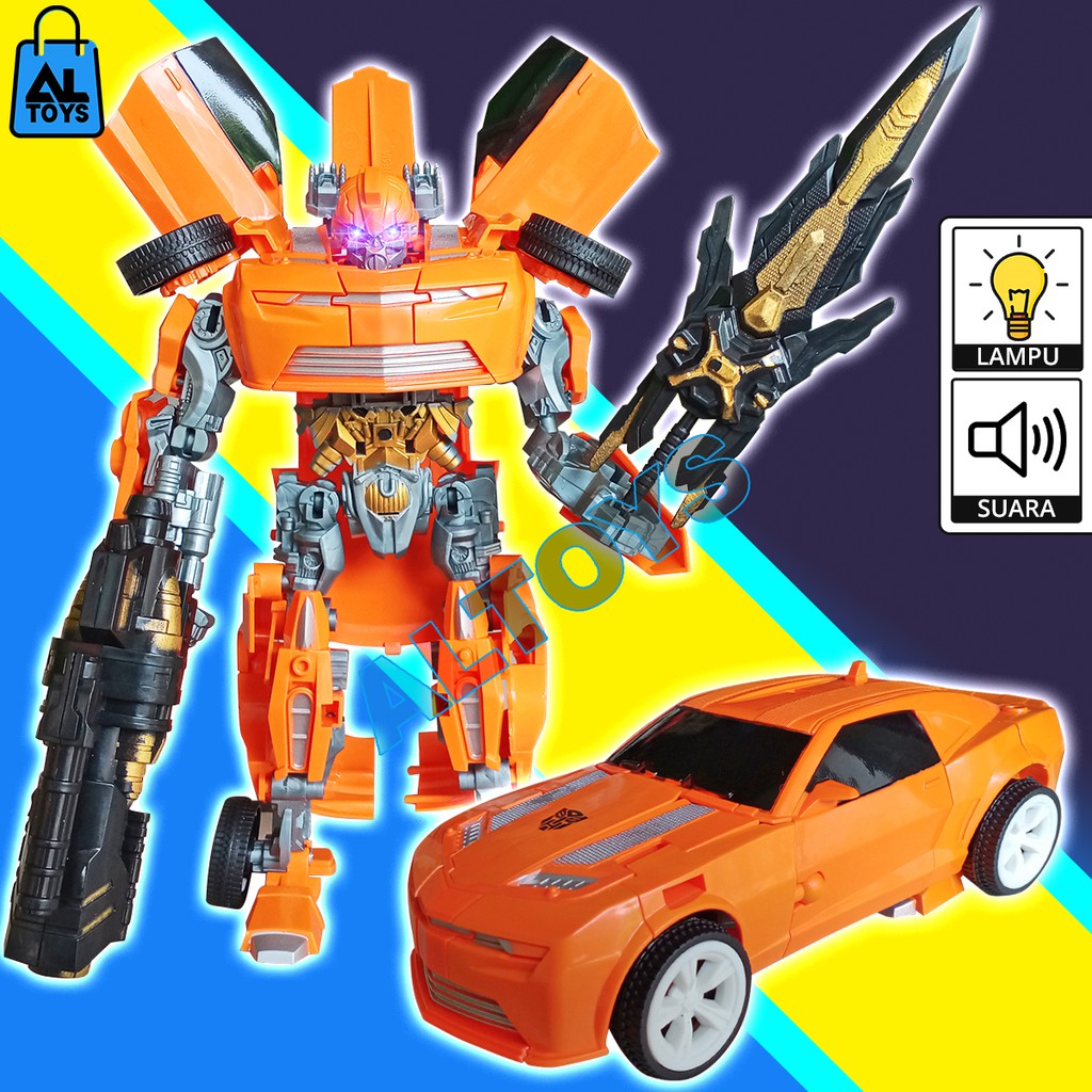 Jual MAINAN MOBIL ROBOT TRANFORMASI MOBIL JADI ROBOT 2IN1 UKURAN BESAR ...