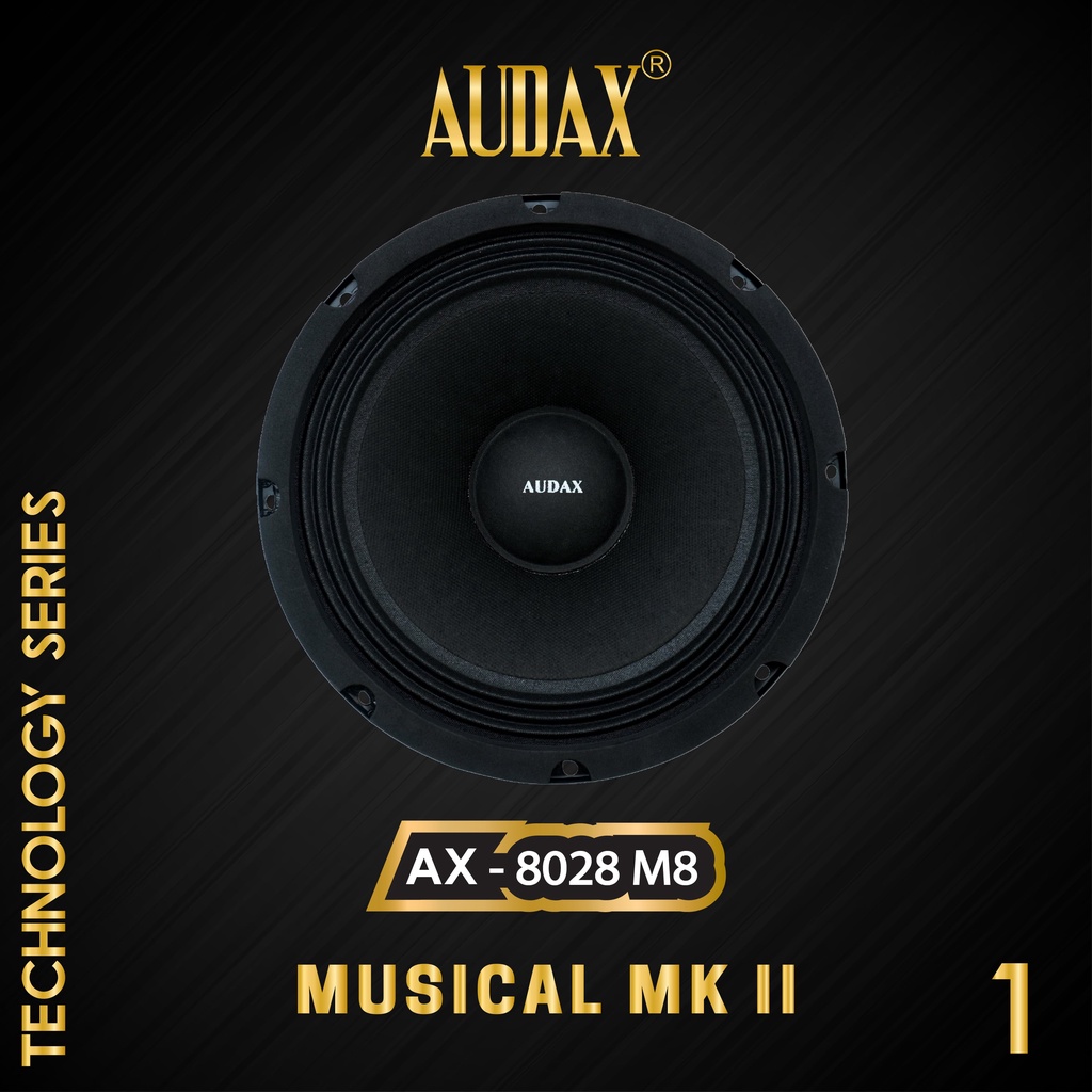 Jual Audax Speaker Pasif 8 Ax 8028 M8 Full Range Technology Series