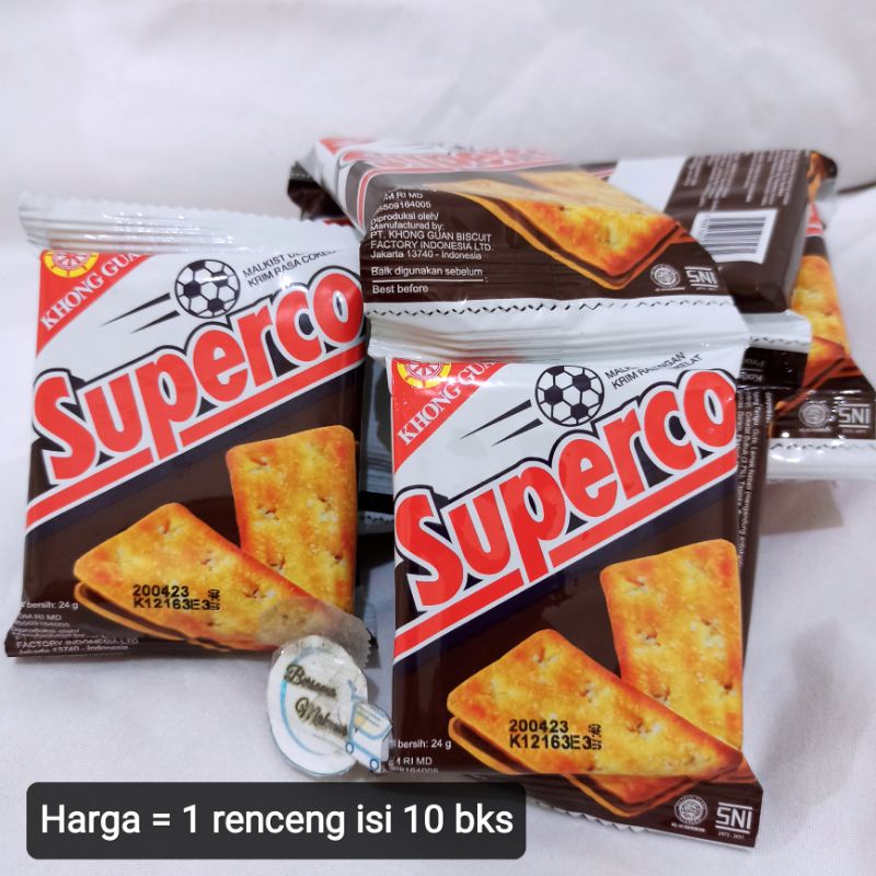 Jual Superco Malkist Khong Guan 1 renceng | Shopee Indonesia