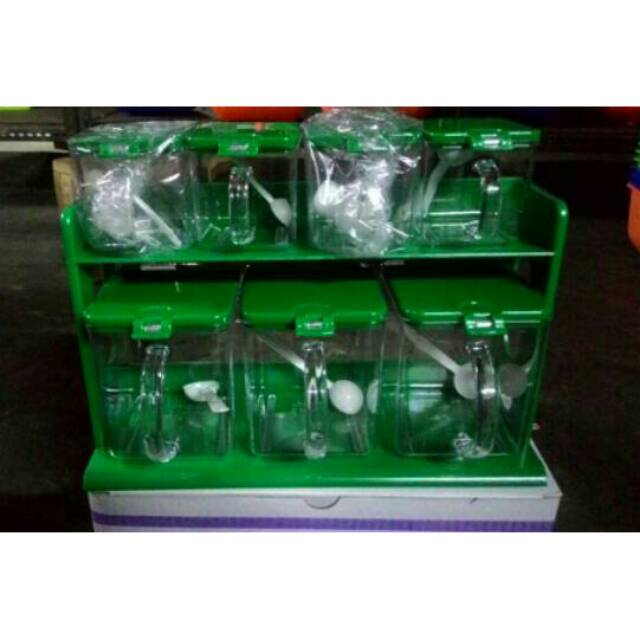 Jual KITCHEN SET / TEMPAT BUMBU NAGATA 756E + FREE BUBBLE WRAP | Shopee ...
