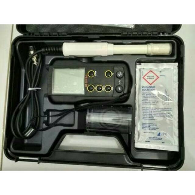 Jual HANNA HI 9813-5 portable pH/EC/TDS temperature meter | Shopee Indonesia