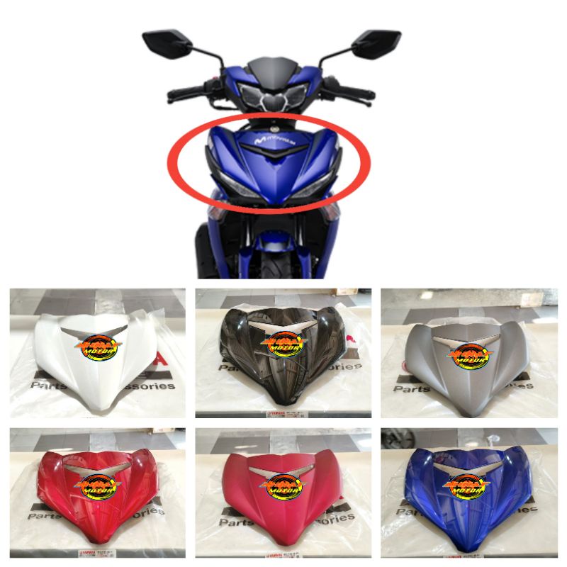 Jual Panel Front, Tameng dasi kap body depan Jupiter Mx King 150 ...
