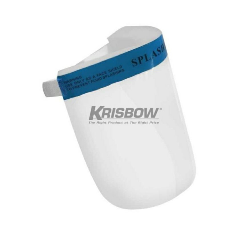 Jual KRISBOW FACE SHIELD WITH CLEAR VISOR & SPONS | Shopee Indonesia