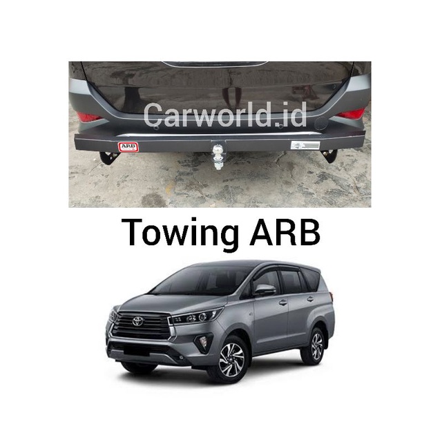 Jual Towing Bar Palang Bumper Besi Belakang ARB All New Innova Reborn ...