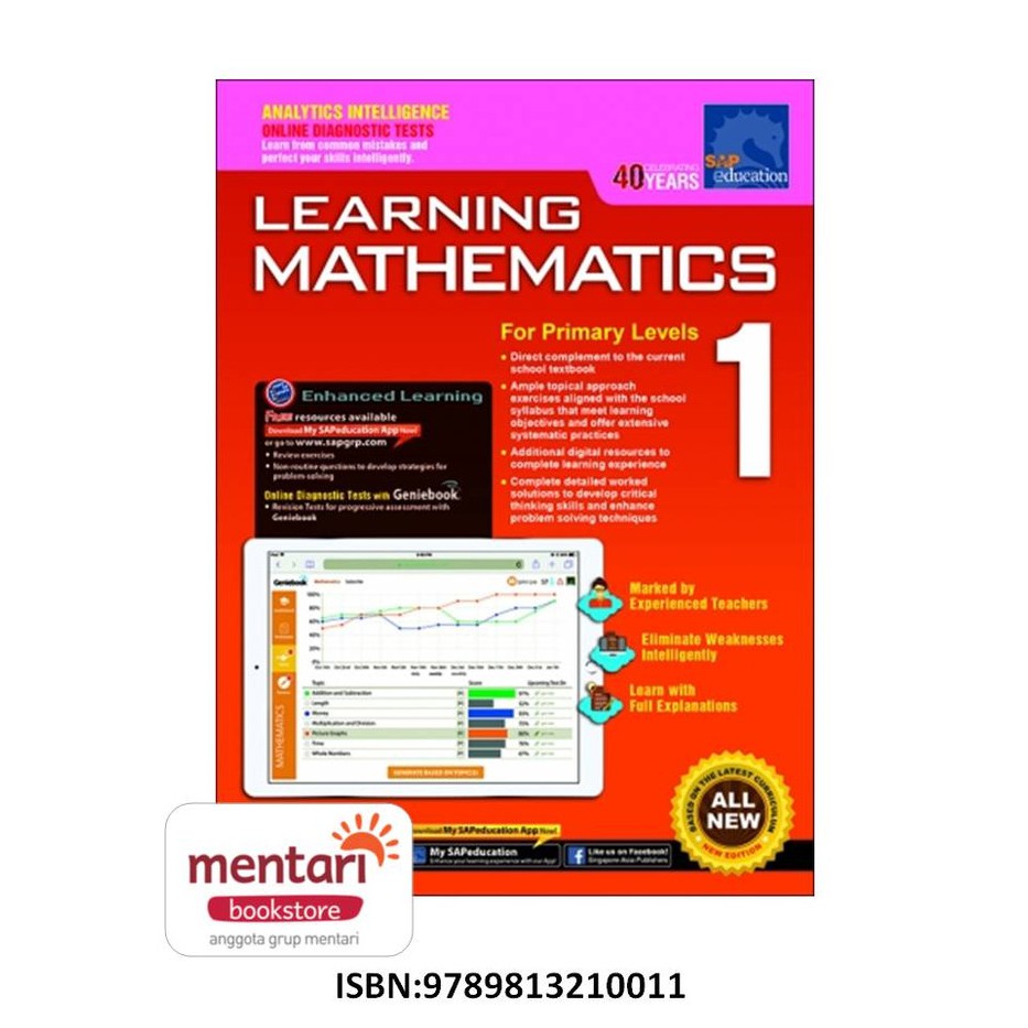 Jual SAP | Learning Math Primary - Buku Latihan Matematika untuk ...